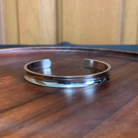 Ashley Bridget | Jewelry | Ashley Bridget Silver Tone Adjustable Cuff ...